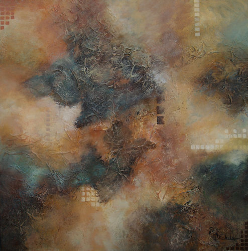 Daily Painters Abstract Gallery: Desert Wind - abstract, contemporary ...