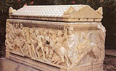 ETIMOLOGÍA: SARCÓFAGO