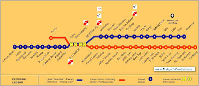 Hiyyl's Travel Info Station: KTM Commuter Route Map