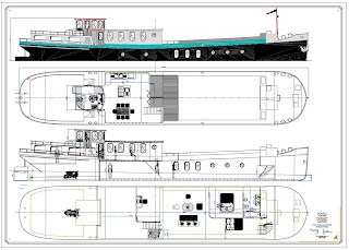 Woonschip gerealiseerd op de Houthavenkade: ontwerpen van een woonschip