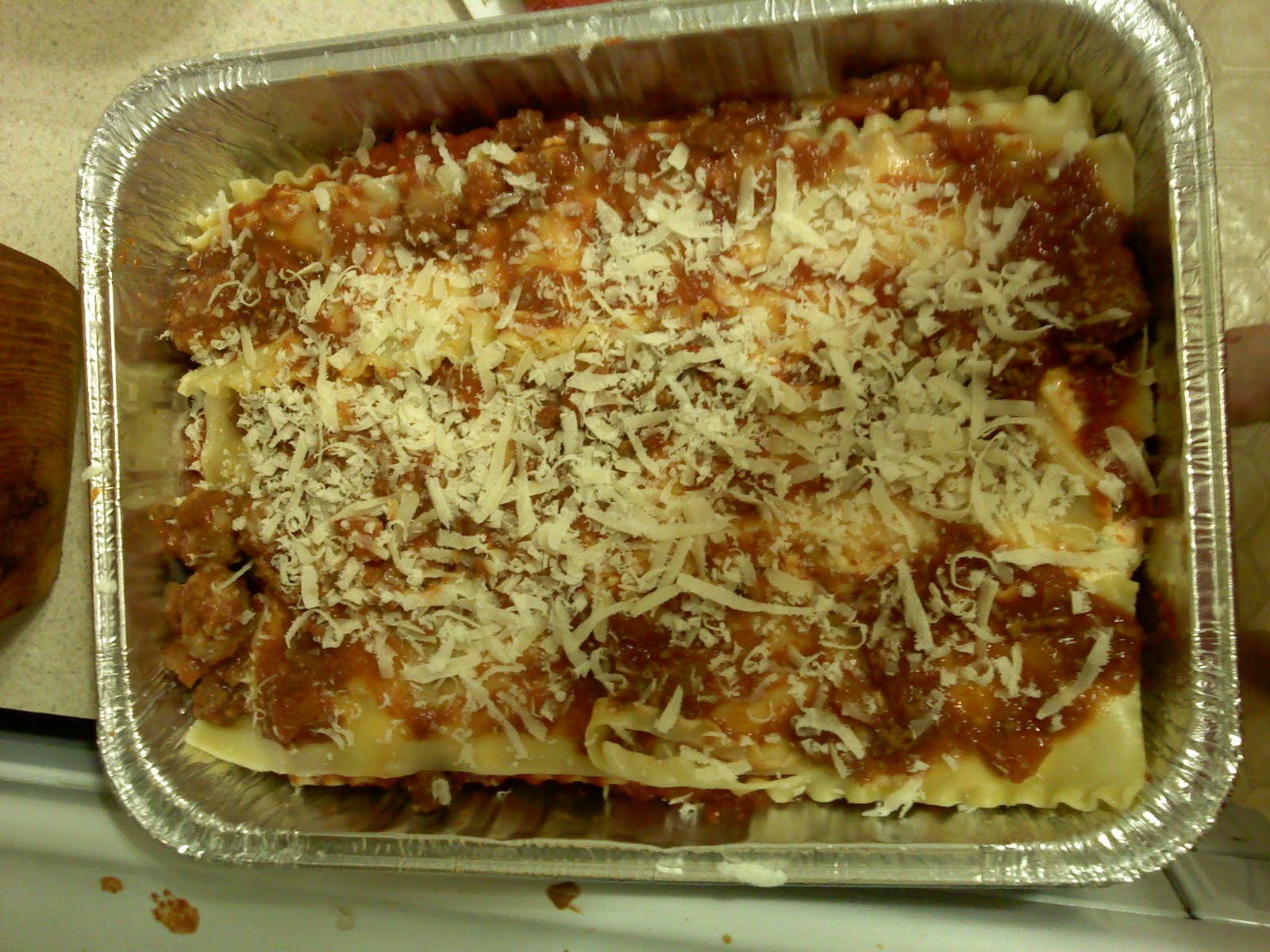 Commuter's Kitchen: Food Budgeting Week 3: More Lasagna