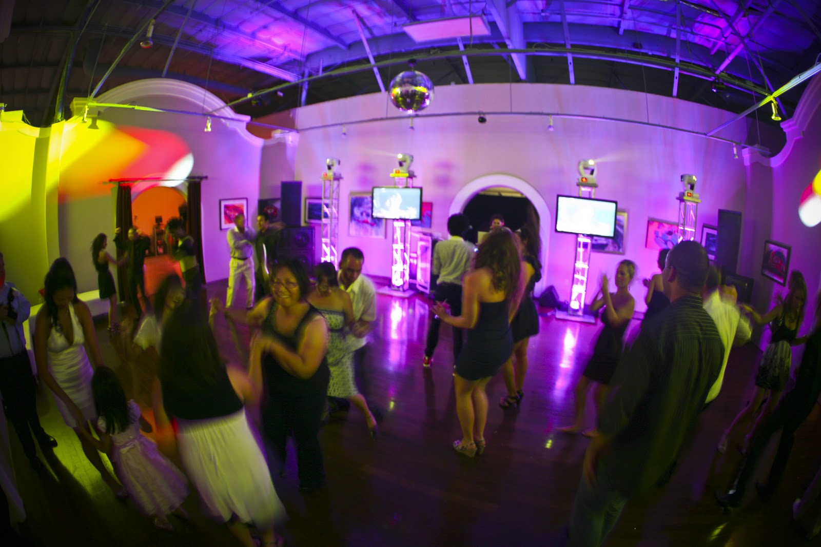 Classic Car Showroom Wedding- Night Club Themed