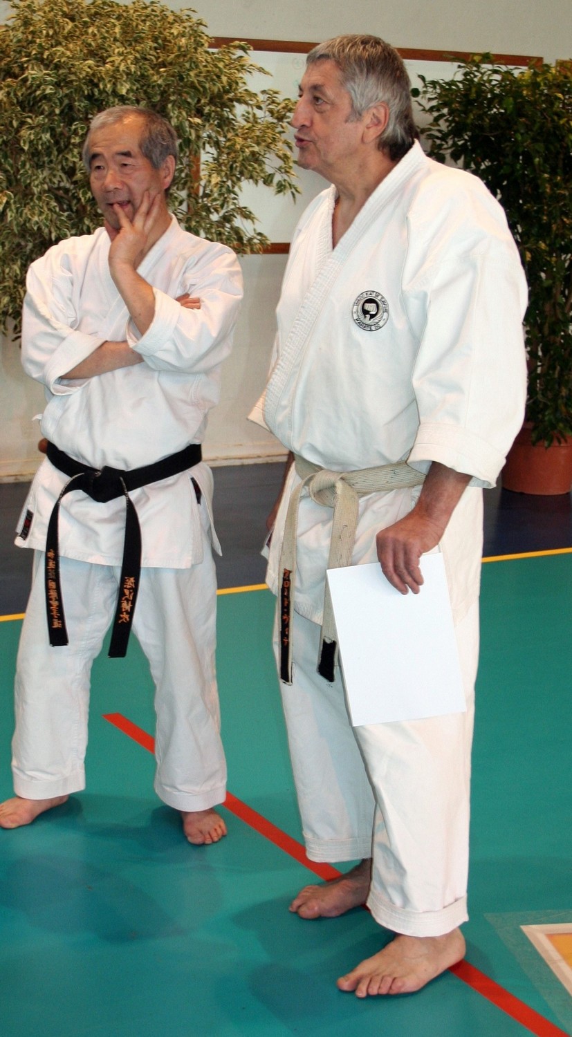 Karaté Club d'Aix les Bains: Au revoir Senseï Hiroji Fukazawa