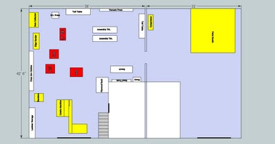 Acadie Woodworks, Inc.: The New Cabinet Shop Layout