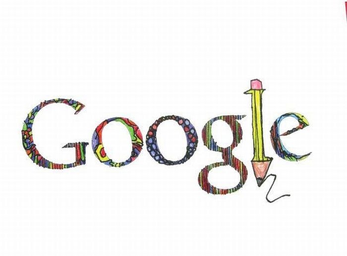 Google Logo Drawn By Kids ~ Alpin Funny Picture!!