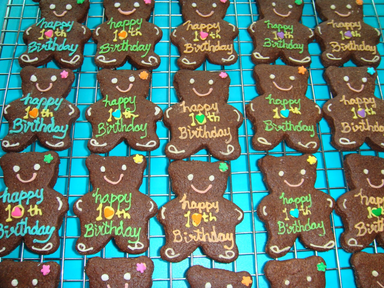 Yummy Baking: Teddy Bear Chocolate cookie (D2)