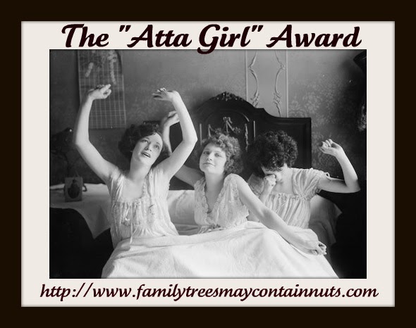 Family Trees May Contain Nuts: ATTA GIRL AWARDS