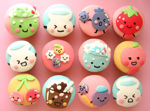 living-things: cute foods