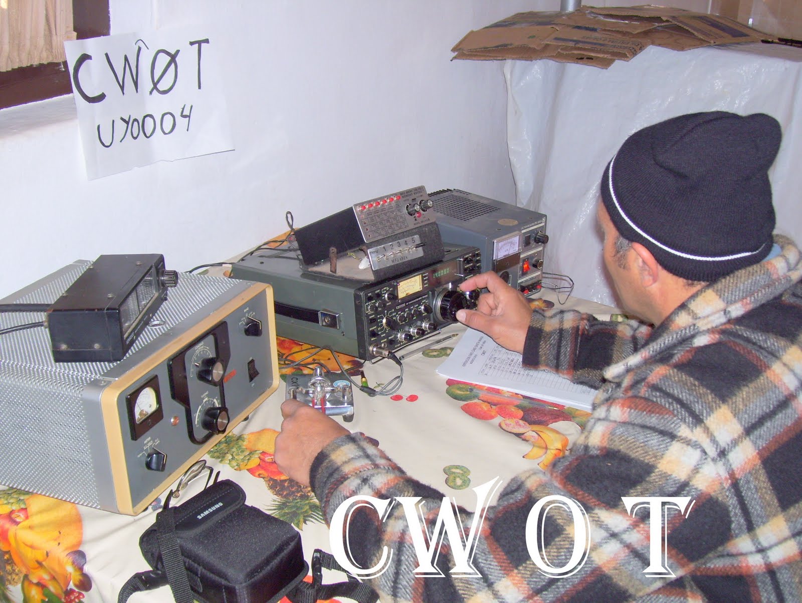 CX1SI -Radioham: ¡¡¡ C W 0 T FARO CABO SANTA MARIA ROCHA URUGUAY!!!!