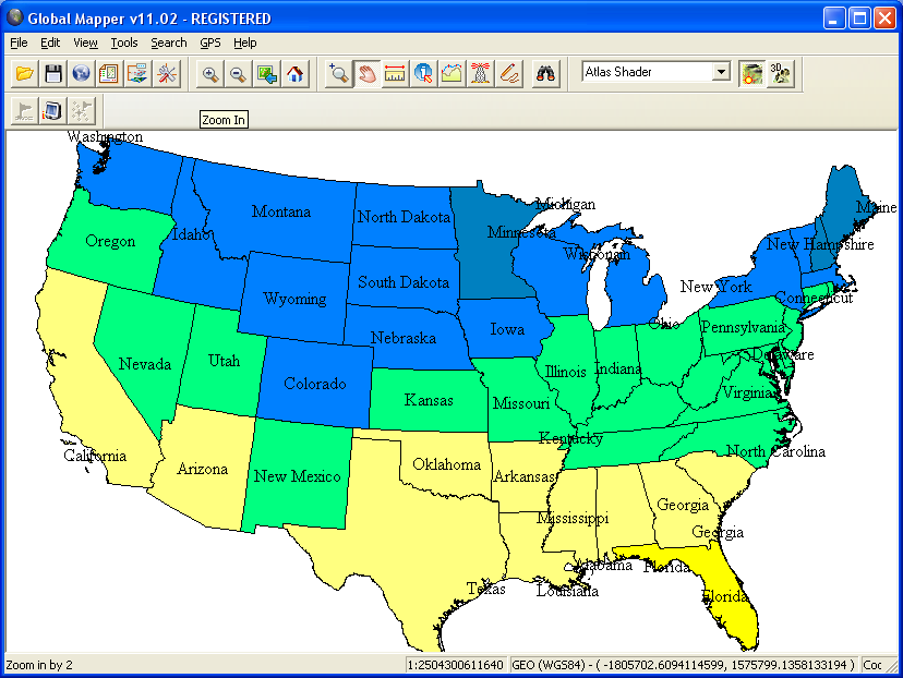 Thematic Map Of The World - United States Map