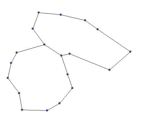 dominoc925: Split an area polygon with Global Mapper