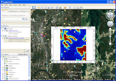 dominoc925: Export a map layout to KML from SAGA GIS
