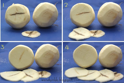 Table for 2.... or more: Arrowhead Chips or Fried Ngaku 炸芽菇饼