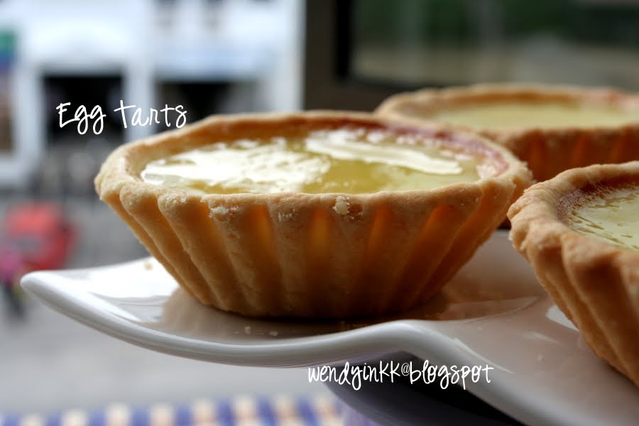Table for 2.... or more: Egg Tarts again :)