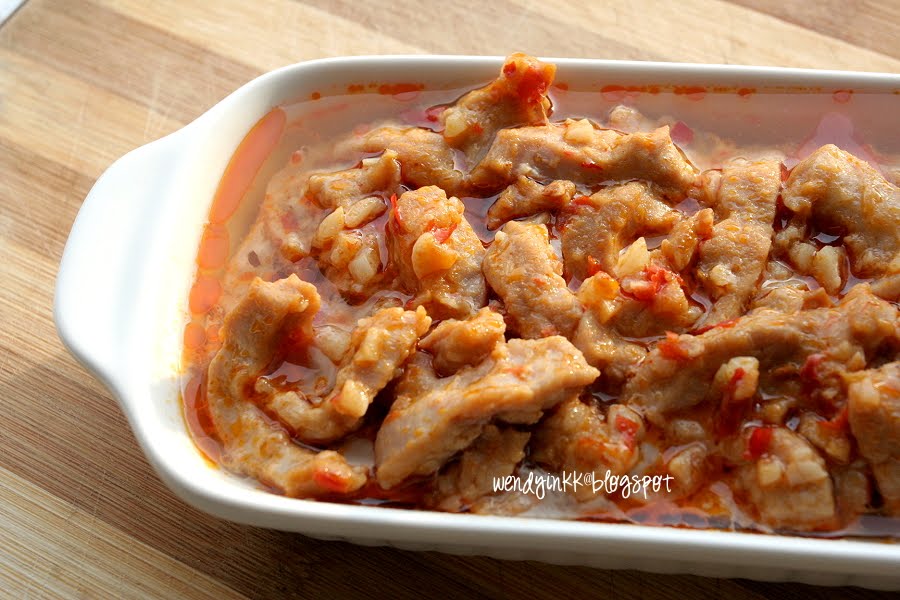 Table for 2.... or more: Steamed Pork Slices with Bean Paste