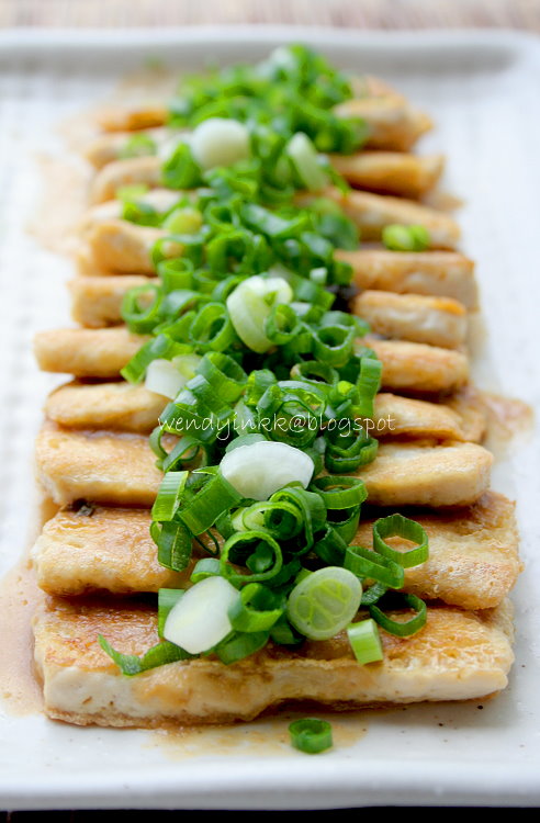 Table for 2.... or more: Thousand Layer Tofu with Miso Sauce