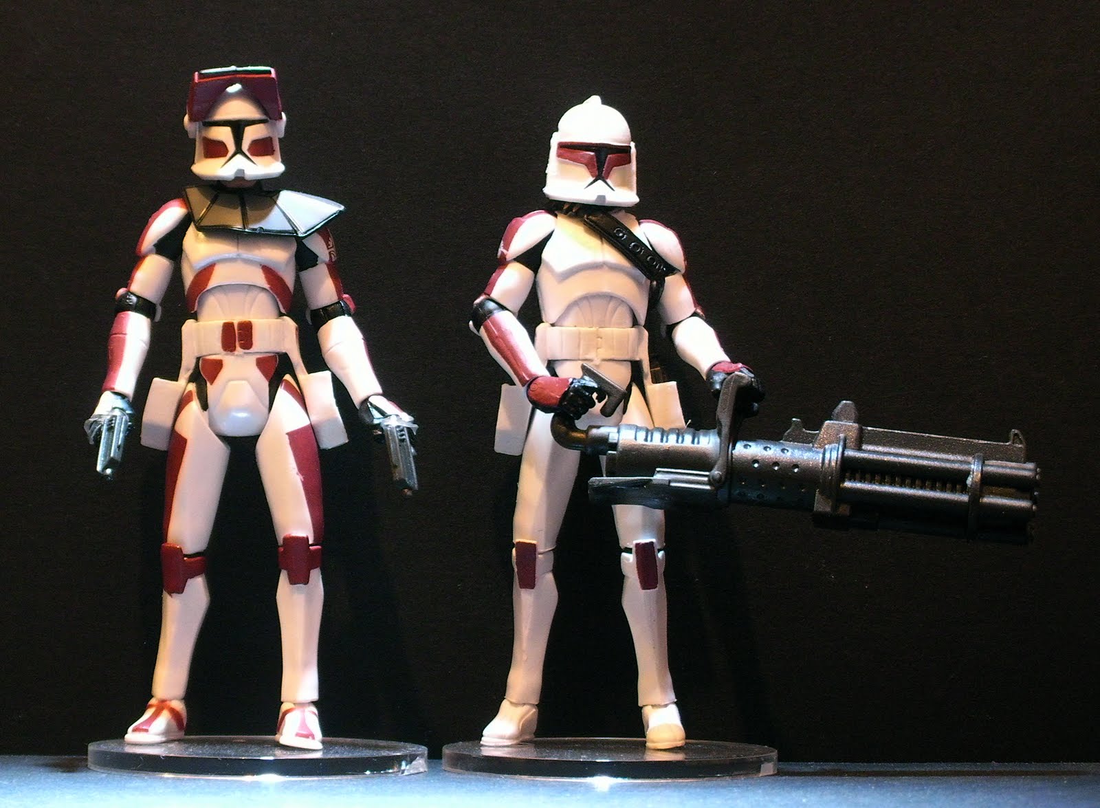 Kisho Meteora, Star Wars Collector: Clone Troopers Thire and Jek Action ...