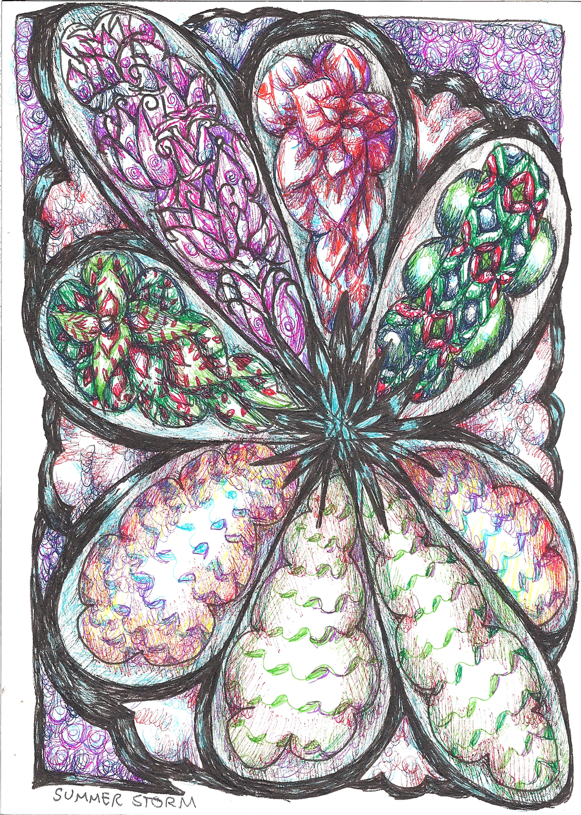 My tangle patterns: Zahara and Link to patterns-Tasket & Hytingu