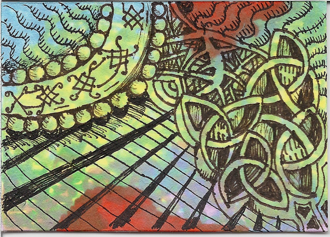 My tangle pattern: Trifoil