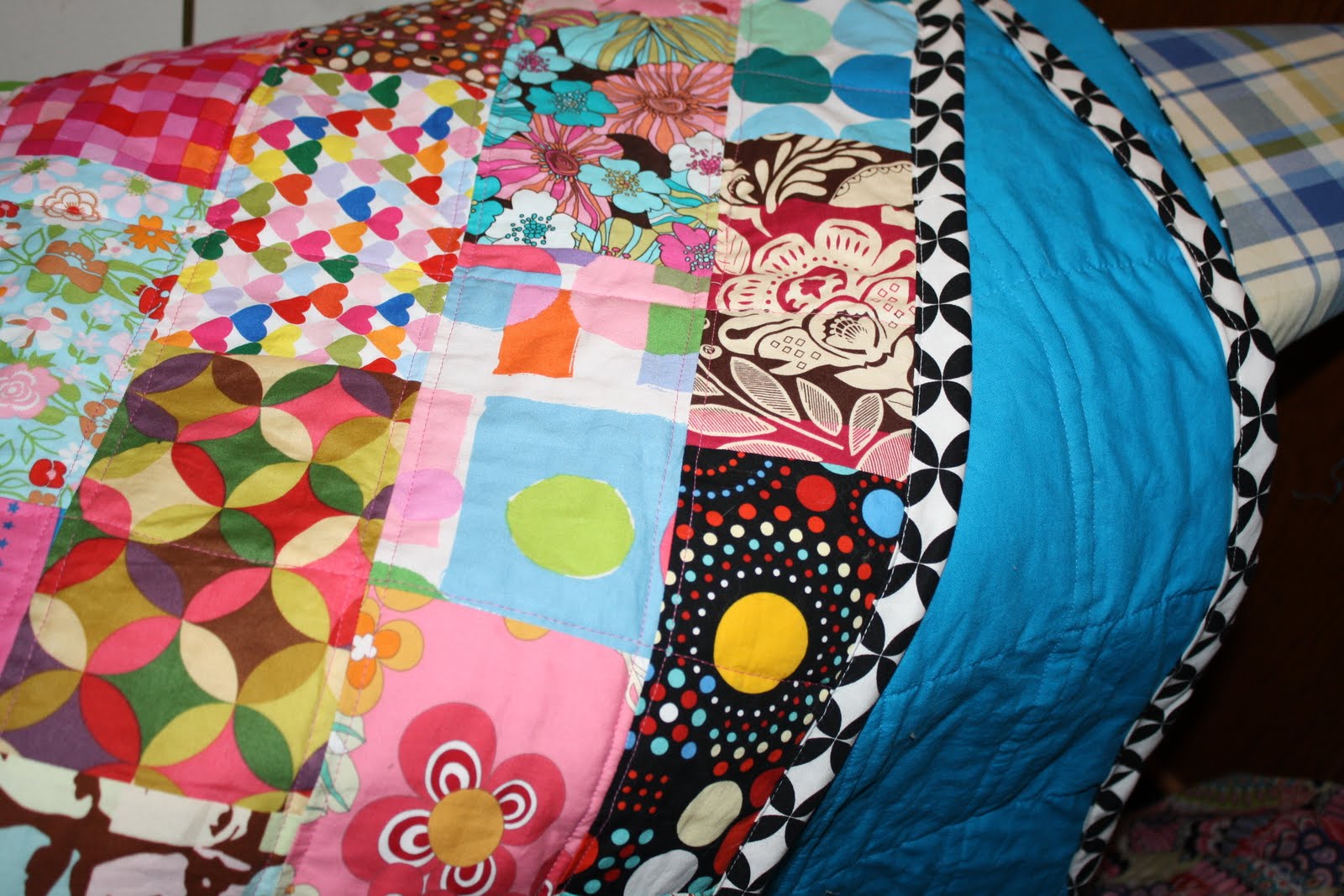 Amy Butler Lotus Quilt (My First Quilt!) - Sew Sweetness