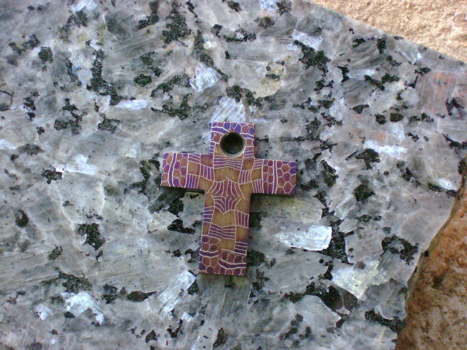 The Lynx's Lair: Mosaic Damascus Cross