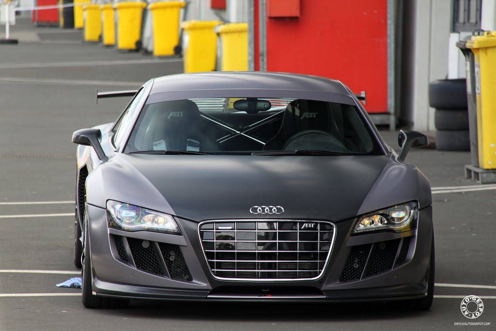 Audi ABT R8 GTR (street version) Spotted at the Nürburgring ...