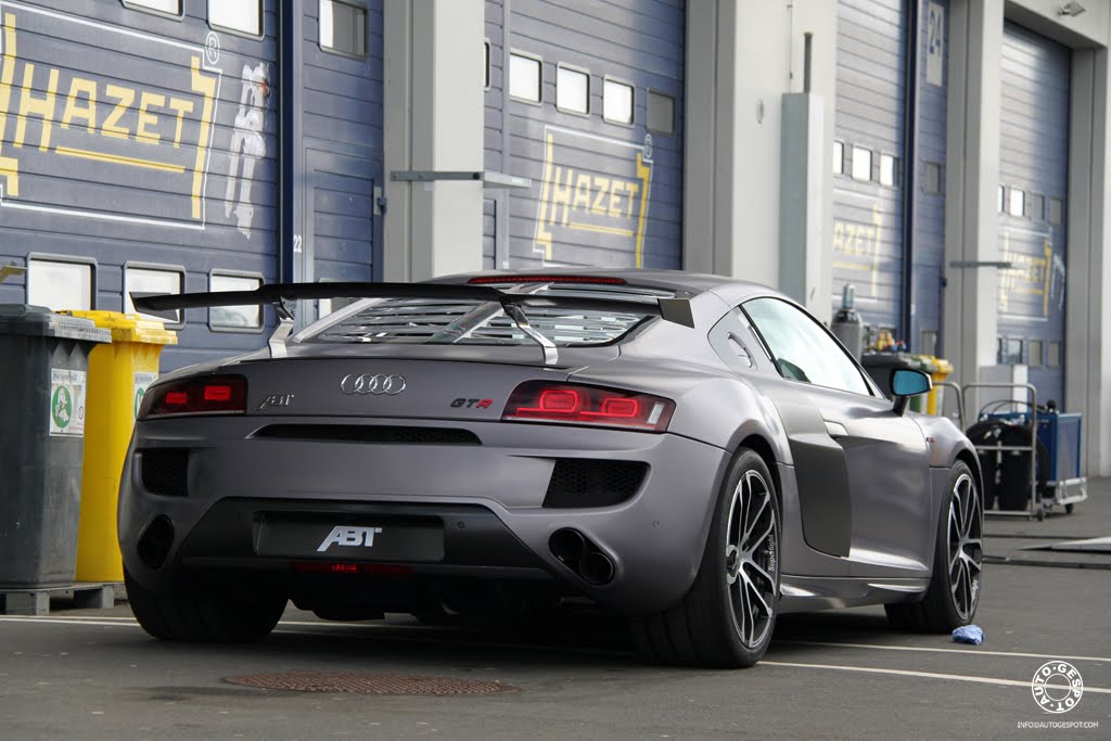 Audi ABT R8 GTR (street version) Spotted at the Nürburgring ...