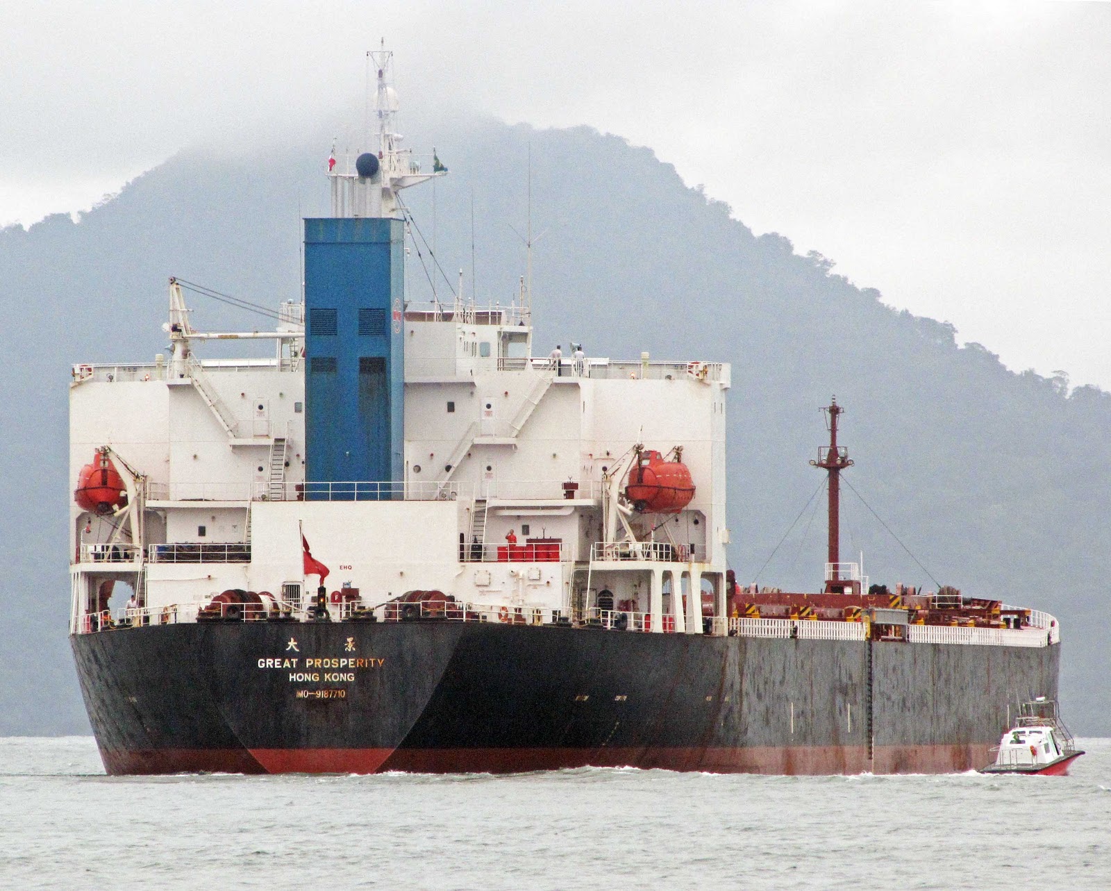 Santos Shiplovers: M/V Great Prosperity / VRYT7 e M/V Elinakos / 3EAZ6 ...