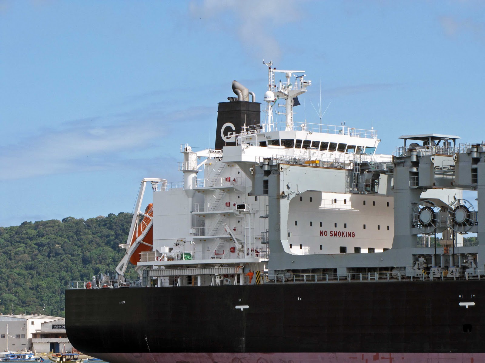 Santos Shiplovers: M/V Tenca Arrow / C6YC3 - Uma nova geração de box ...