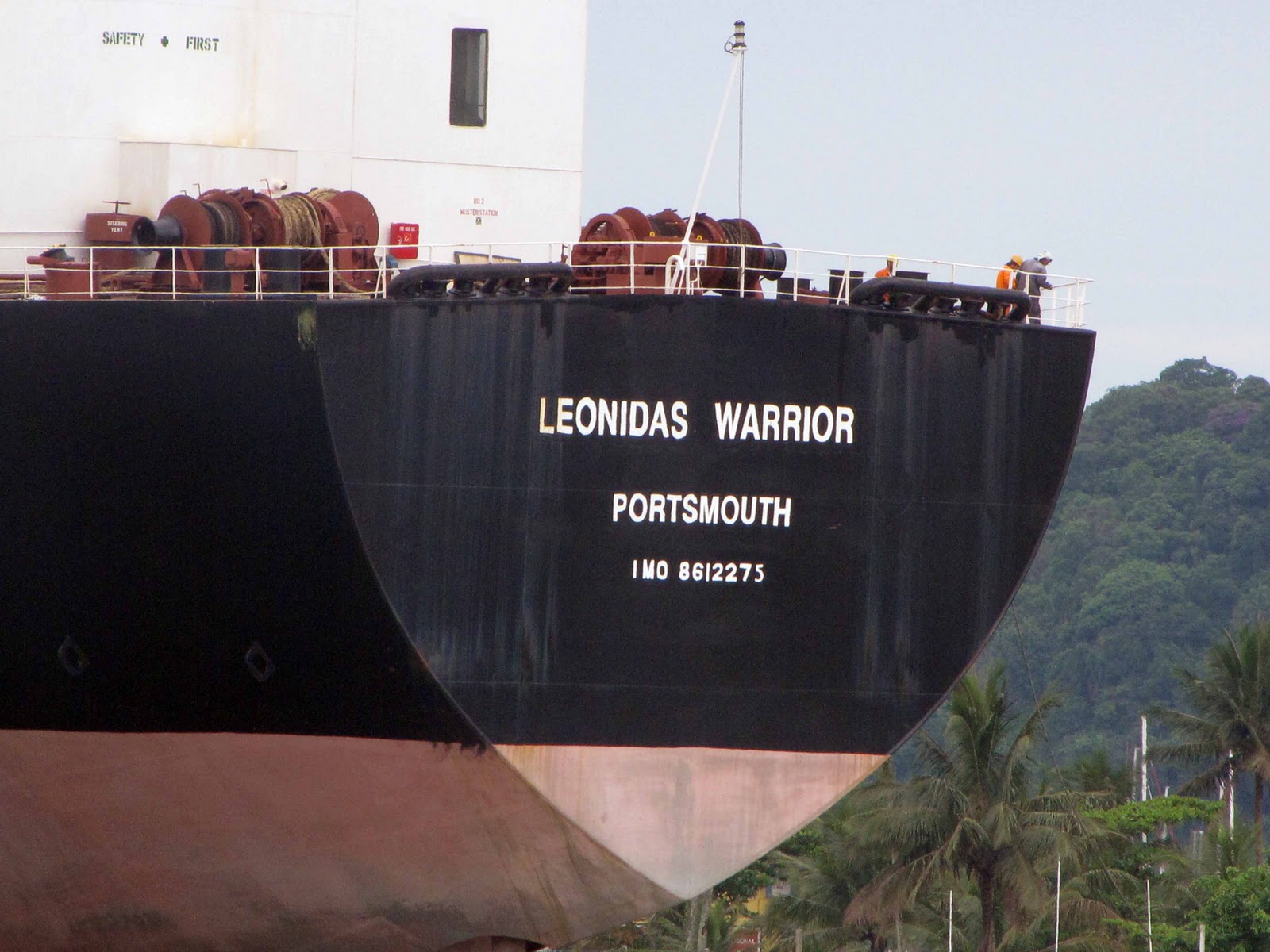 Santos Shiplovers: M/V Leonidas Warrior / J7AX8 - O Maior navio em ...