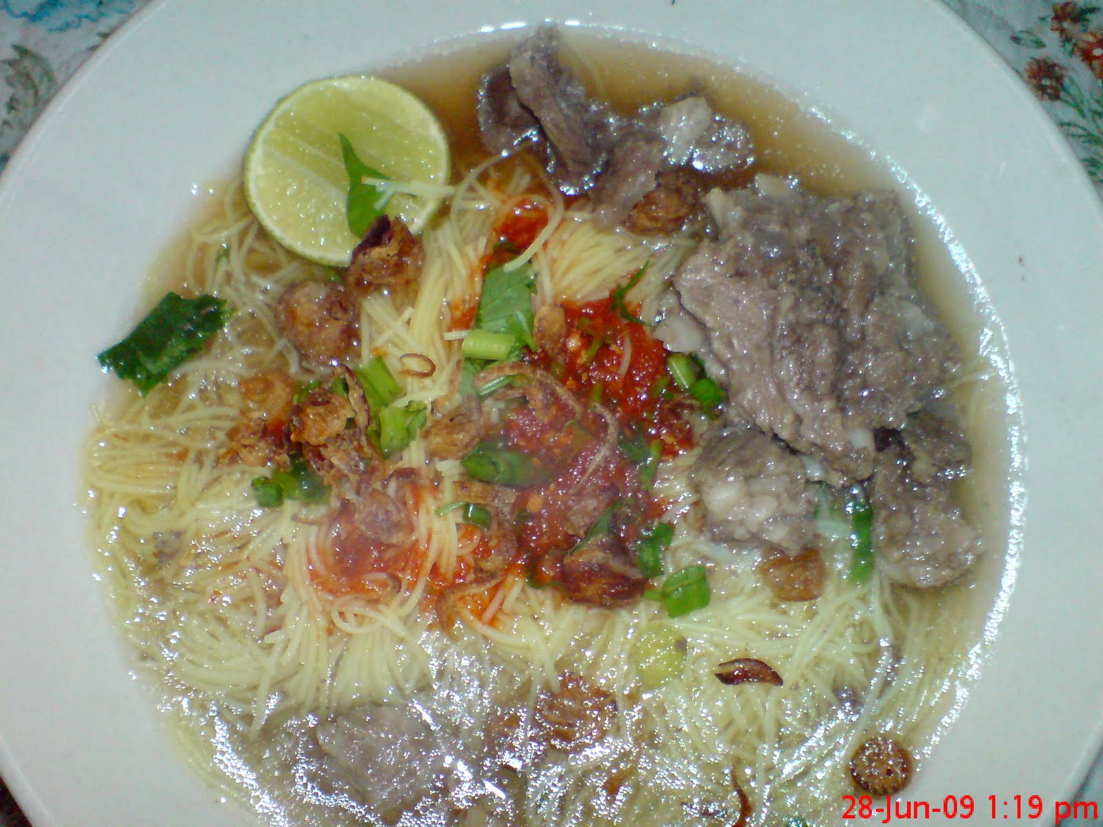 Bihun Sup Tulang | Kulit Kayu Manis
