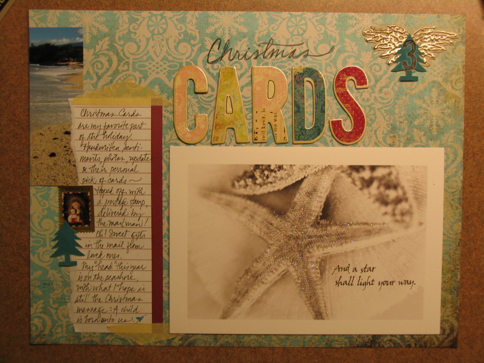 Soulful Gifting: Christmas Card Layout
