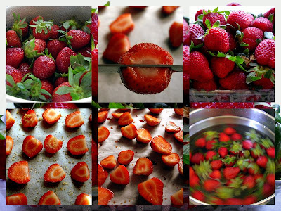 Simply our Daily Bread: Oven Semi-Dried Strawberries