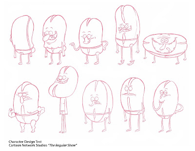Raymond's So Called "Art": Cartoon Network Studios, Character Design Tests
