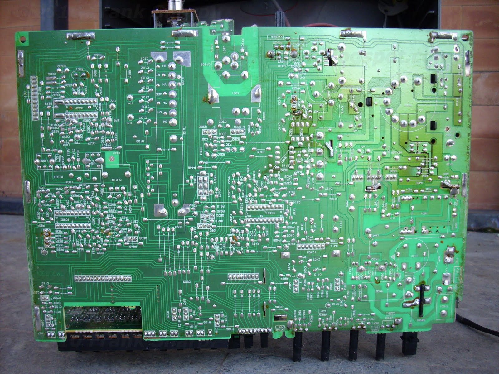 Obsolete Technology Tellye !: SINUDYNE MODEL 1486 CHASSIS (ORION) PCB ...