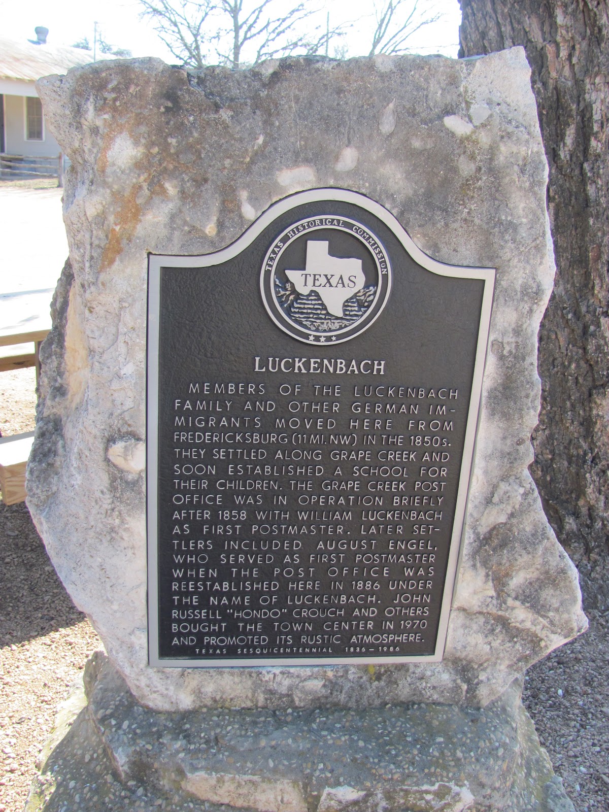 America by RV: Luckenbach Texas and Fredericksburg Texas