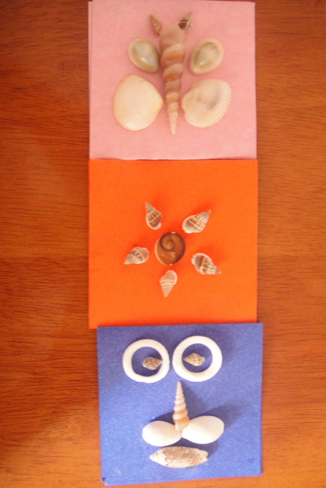 Literary Siesta {short stories for children}: simple shell art by ...