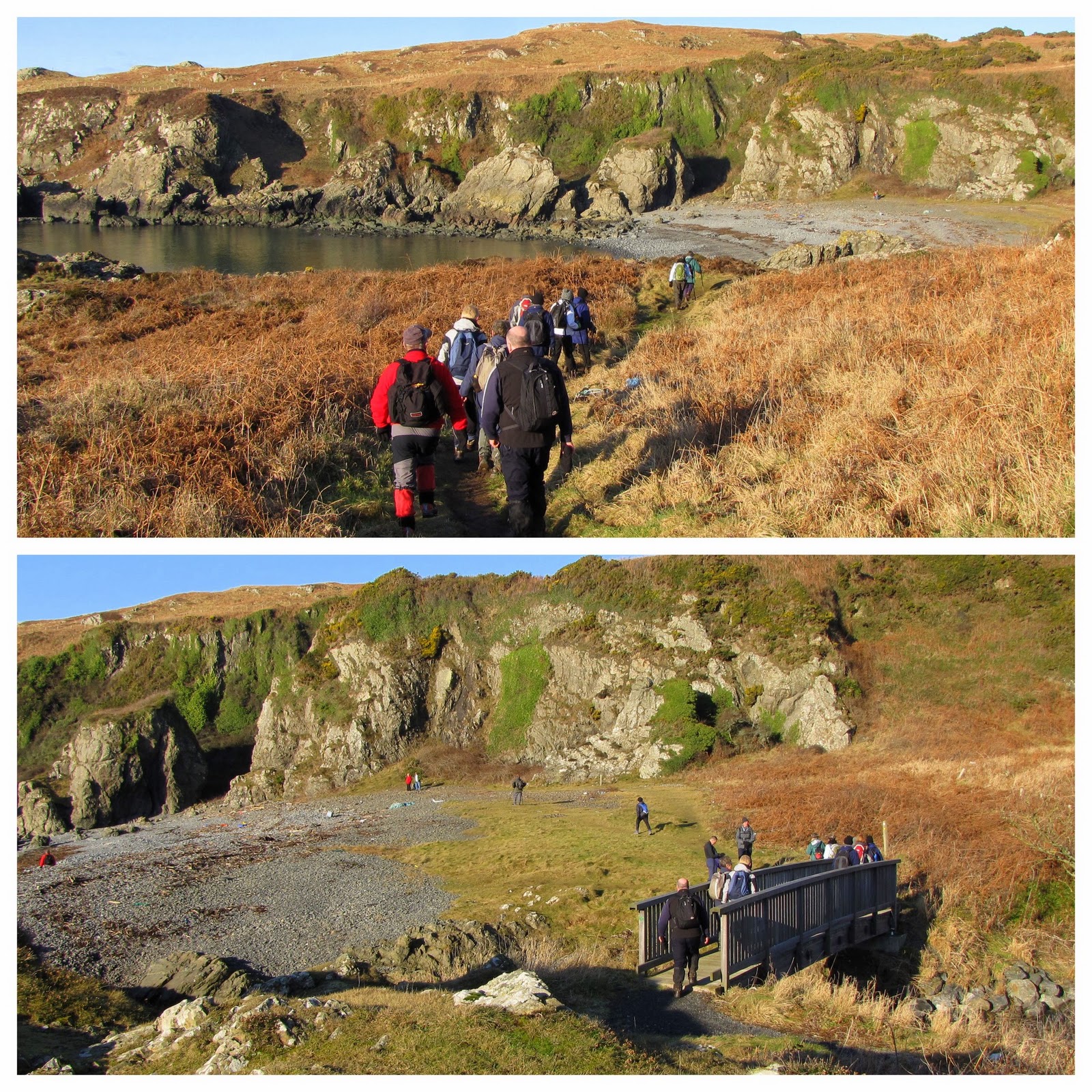 The Glebe Blog: Wigtownshire Ramblers-Portpatrick to Stranraer (SUW ...