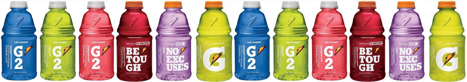 every gatorade flavor ever