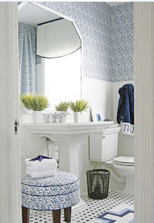 Swoonette: Blue and White Rooms
