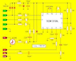 TODO ELECTRONICA (en construccion): Modem Baycom para Packet Radio