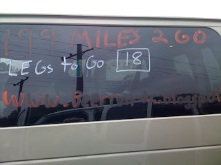 Ragnar Relay - DC: Van decorations