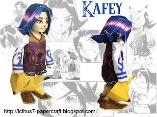Icthus7 Papercraft: Kafei from The Legend of Zelda: Majora's Mask.