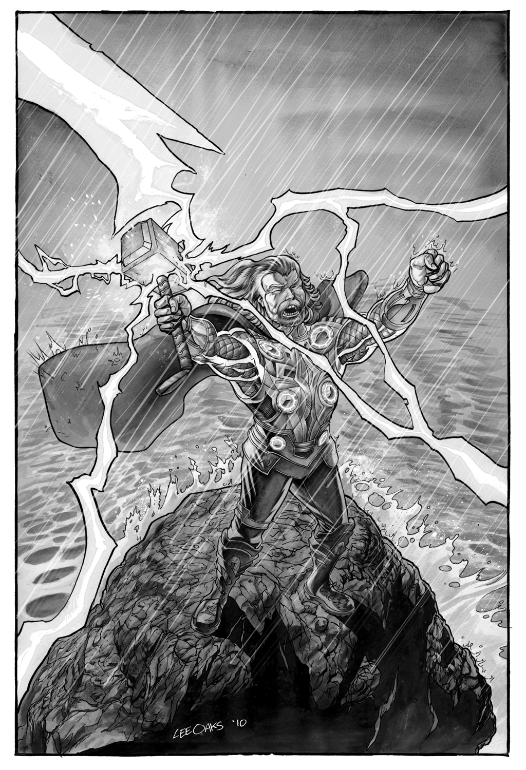 Lee Oaks: The Covers: THOR official costume concept - LEE OAKS