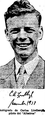 LA ESTANCIA DE LINDBERG EN TUI – VALENÇA EN “EL PUEBLO GALLEGO”