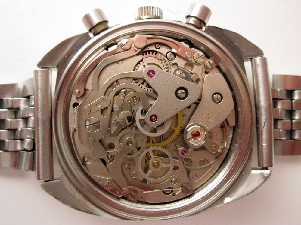 Vintage chronographs: 1970's Sabina chronograph with Valjoux 7733 movement