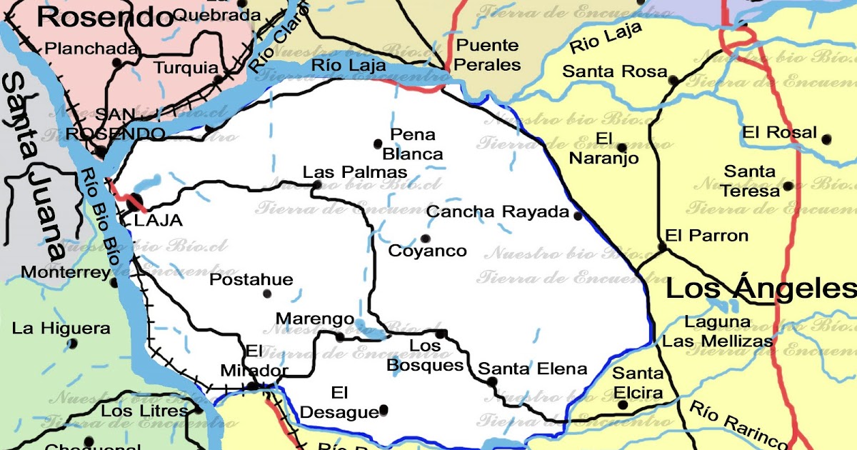 Mapas de Bio Bío: Mapas de Laja