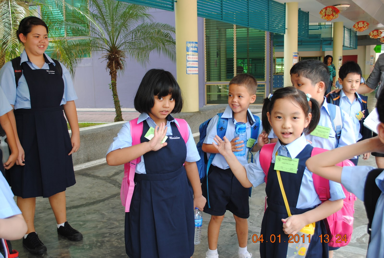 Meridian Primary School Singapore First Day Of School 2011 Meridian Primary School Singapore First Day Of School 2011