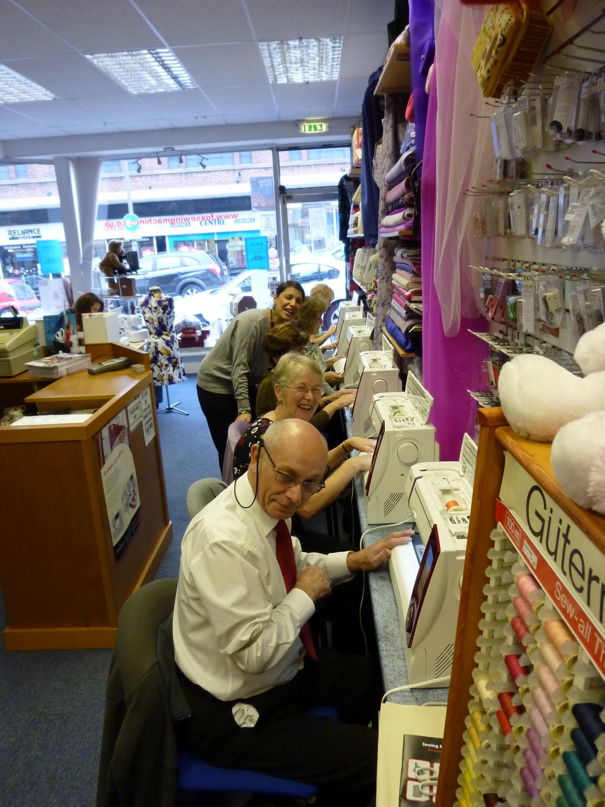 Sew Janome: Horizon Test Drive @ Fox Sewing Machines in Derby