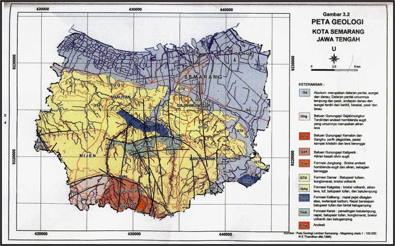 Geophisticated: peta geologi semarang